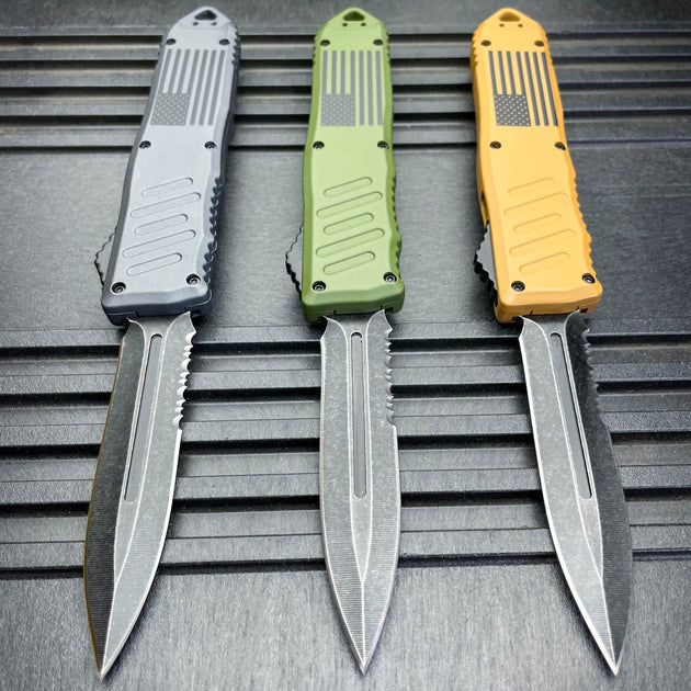 HAVOC MILITARY USA FLAG OTF SERIES (Choose one) | BLADE ADDICT