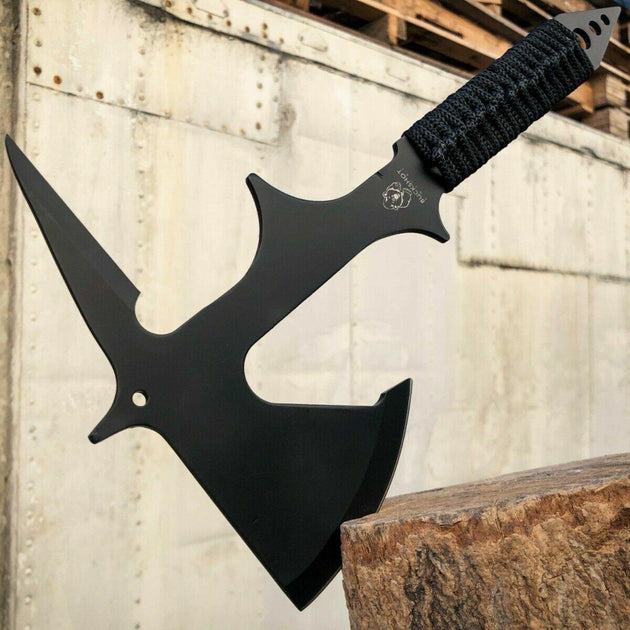 15" Buckshot Tomahawk Throwing Axe | BLADE ADDICT