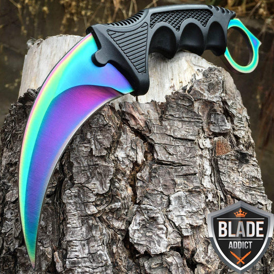 8PC SPECTRUM BATTLE KNIFE SET | BLADE ADDICT