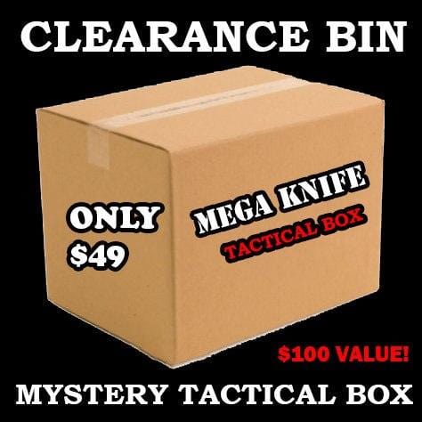 CLEARANCE BIN - Tactical Mystery Box | BLADE ADDICT