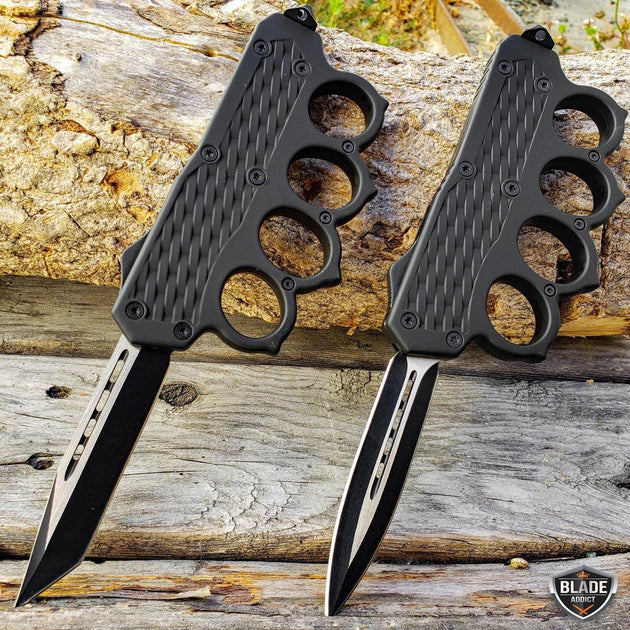 9" Tactical Knuckle OTF | BLADE ADDICT