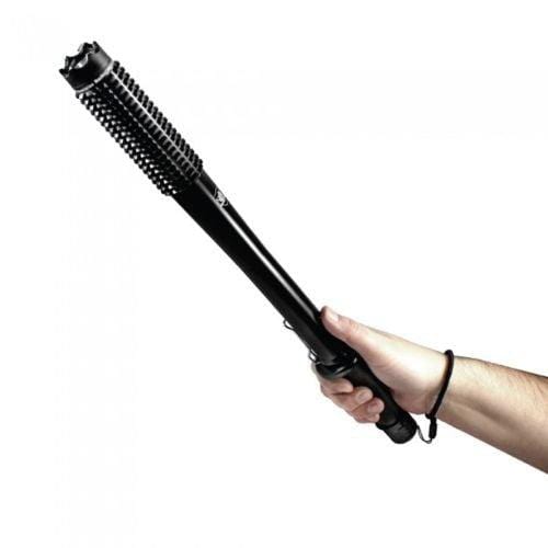 Tactical BAT Style LED Flashlight Heavy Duty Stun Gun Aluminum Alloy ...